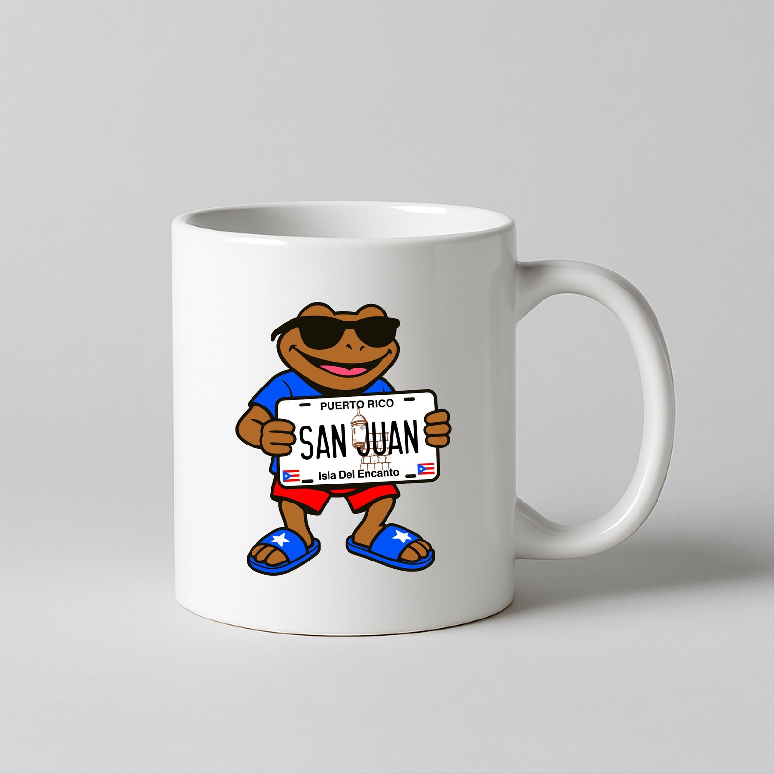Puerto Rico Coquí Frog SVG PNG | PR License Plate Clipart | Puerto Rico ...
