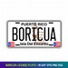 Puerto Rico License Plate, Boricua License Plate, Puerto Rico Svg ...