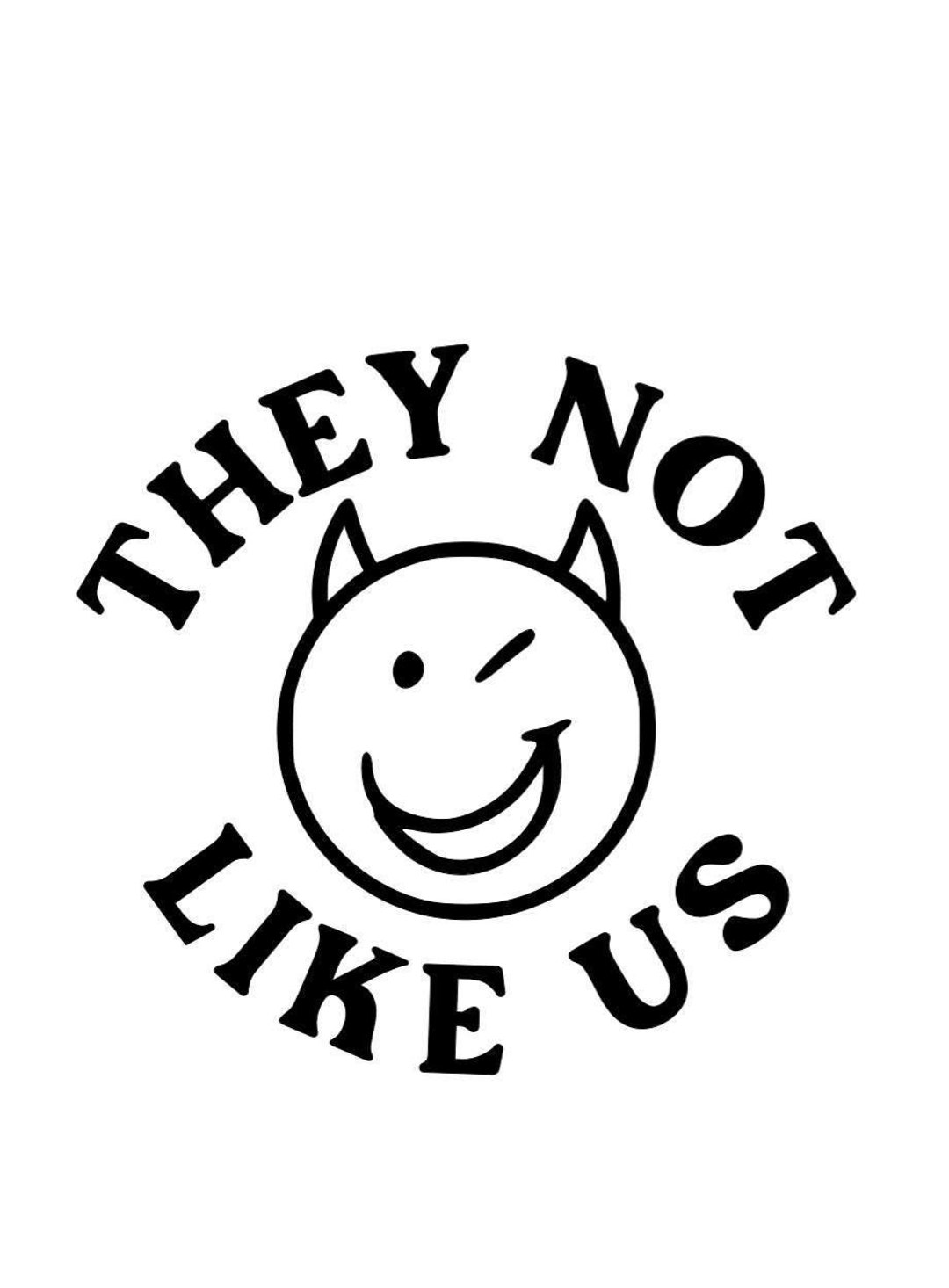 They Not Like Us Svg - Etsy