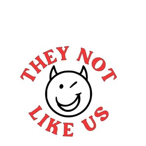They Not Like Us Svg - Etsy