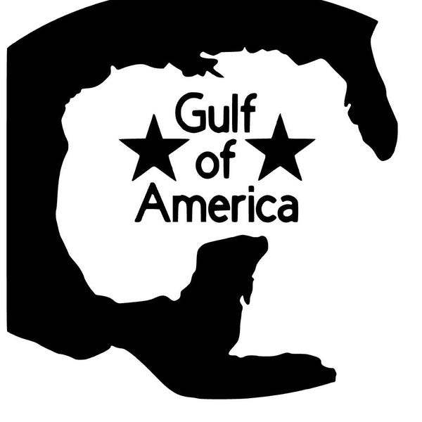 Gulf of America Svg - Etsy
