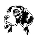 Beagle Head Dog Vinyl Decal Sticker - Etsy