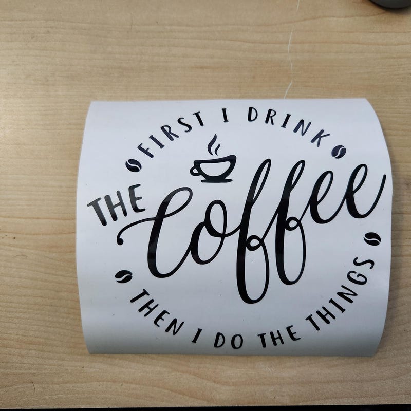 Coffee Decal - Etsy