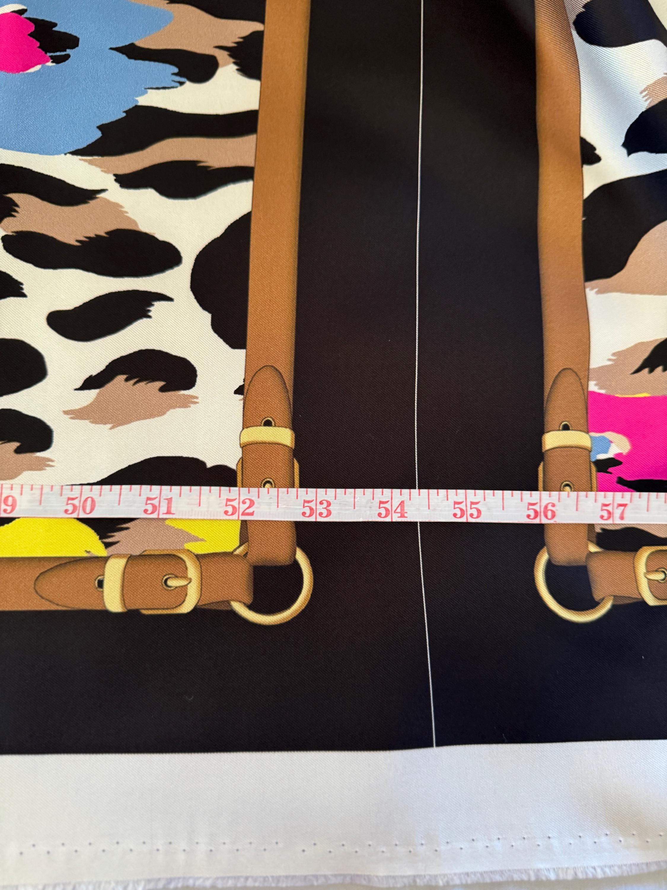 Silk Twill Large Scarf Panel, Designer Fabric, Luxury Italian Fabrics ...
