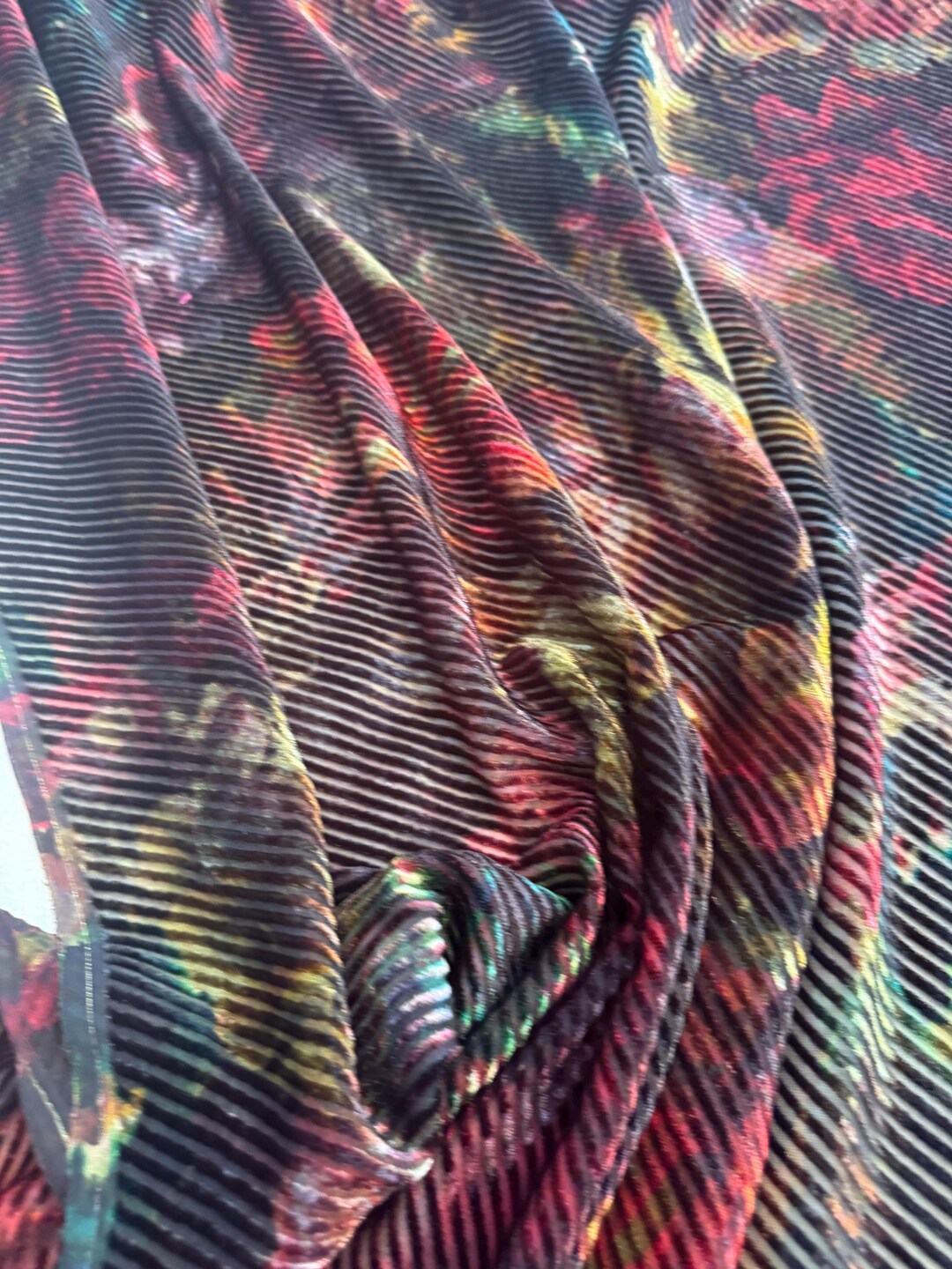 Floral Velvet Devore Fabric, Luxury Italian Fabrics, Designer Fabrics ...