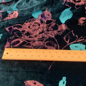 Exclusive Silk Devore Fabric With Pink Gold Splashes, Luxury Italian ...