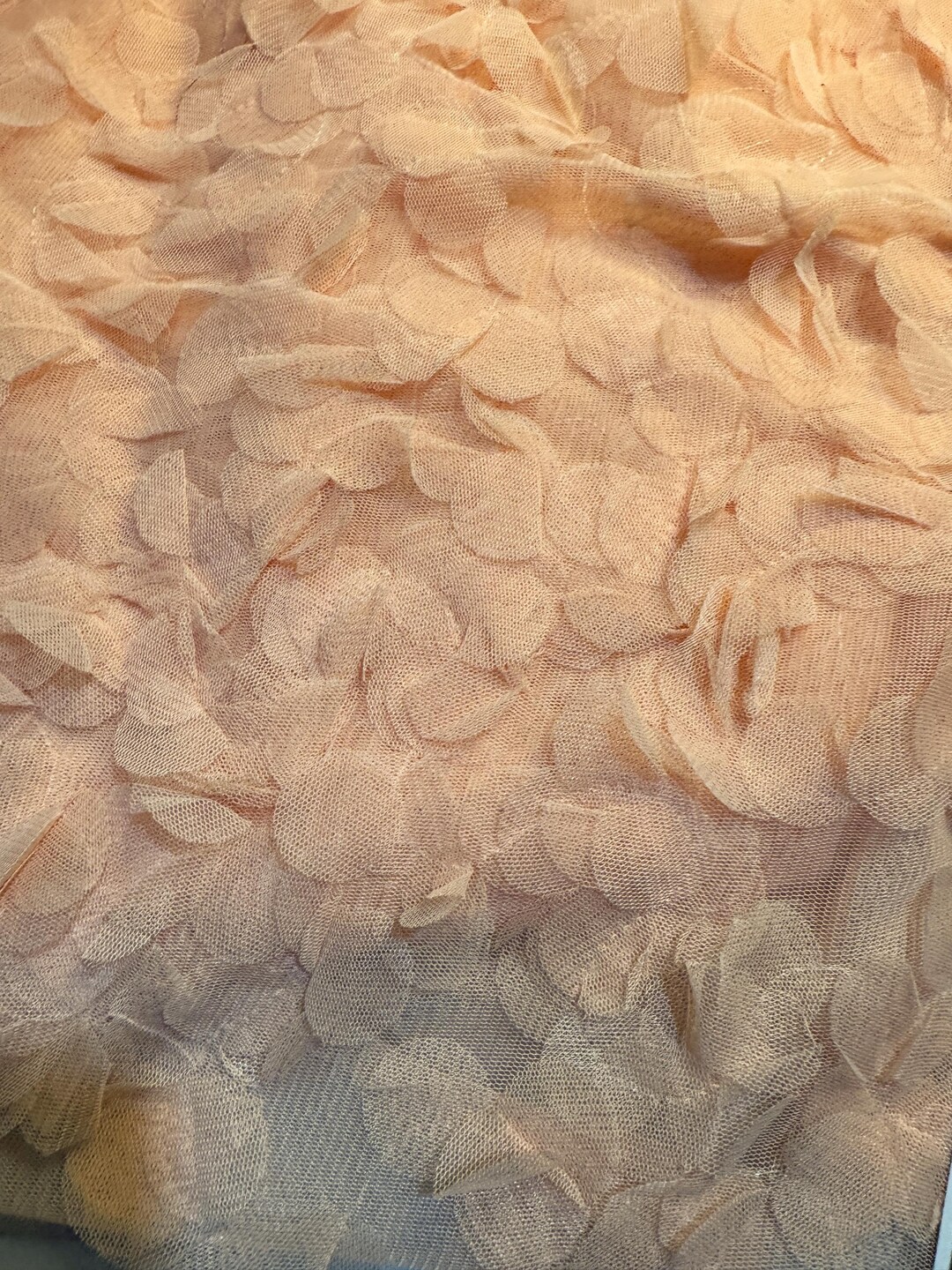 Dimensional Tulle Fabrics in Two Colors, Luxury Italian Fabrics by ...