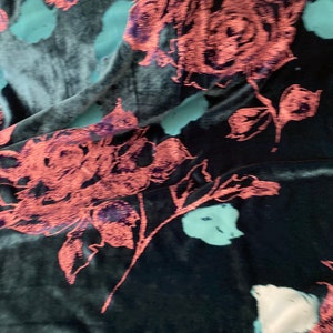 Exclusive Silk Devore Fabric With Pink Gold Splashes, Luxury Italian ...