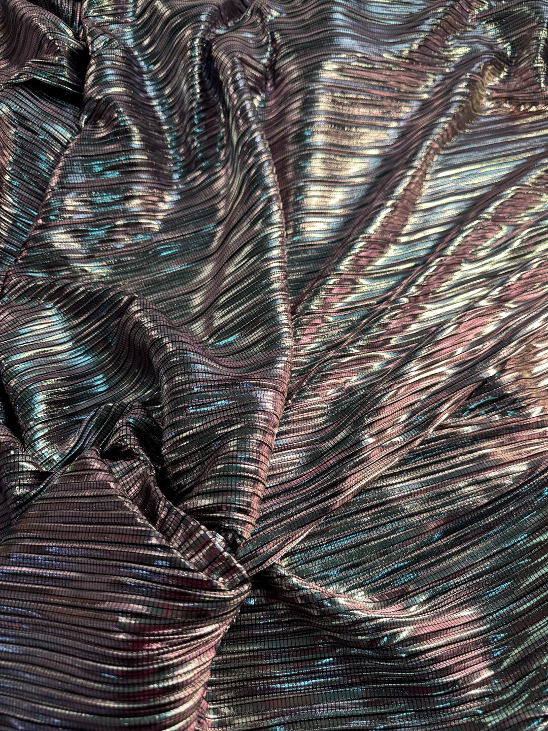 Couture Plisse Fabric, Luxury Italian Fabric, Evening/wedding Fabrics ...