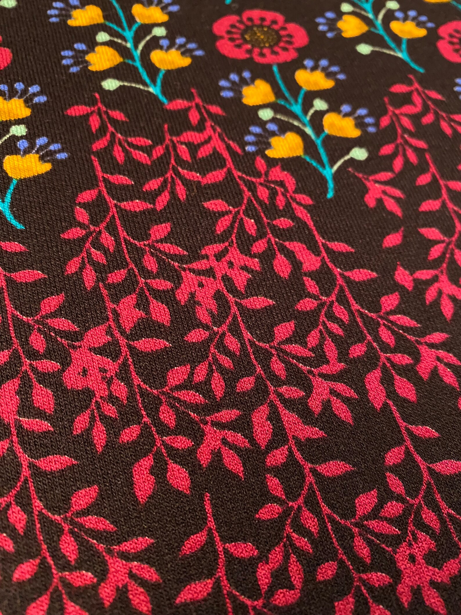 Cotton Jersey Knit Fabric Italian Fabric by Yard Price is - Etsy