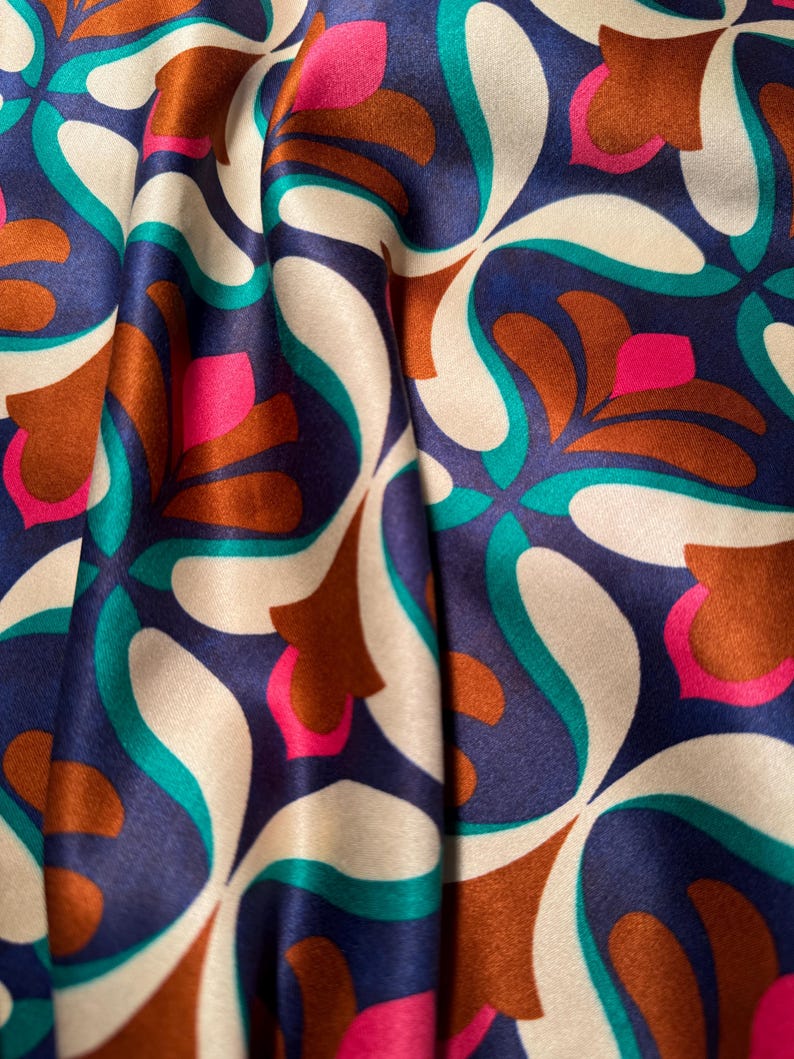 Satin Face Viscose Fabric, Luxury Italian Fabrics, Price is per Yard ...