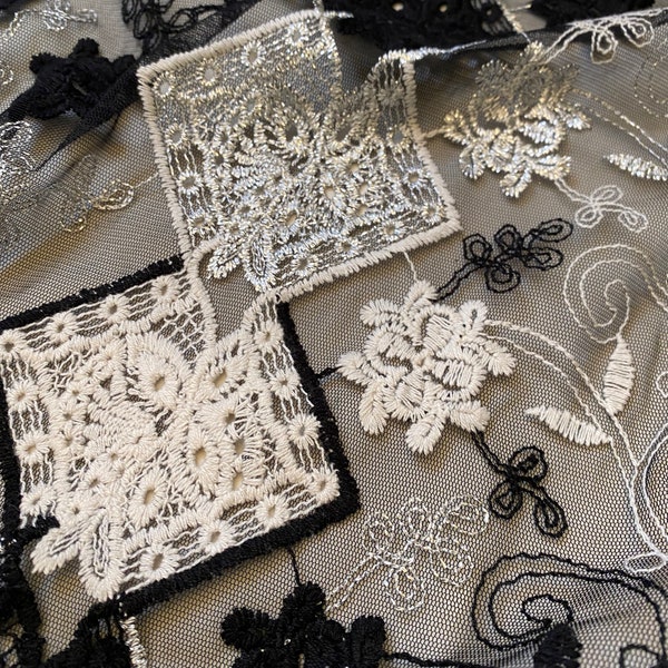 Embroidered Tulle - Etsy