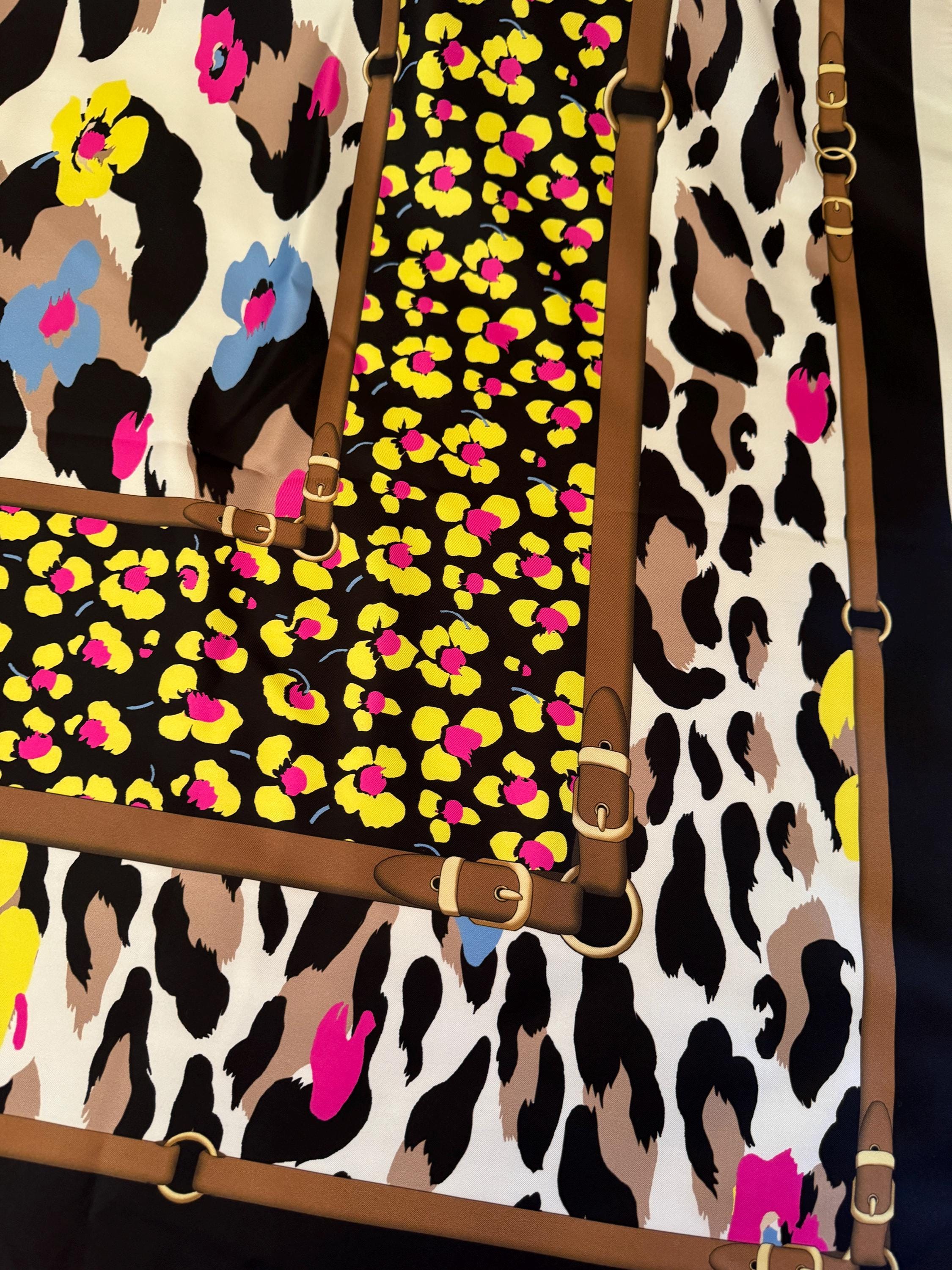 Silk Twill Large Scarf Panel, Designer Fabric, Luxury Italian Fabrics ...