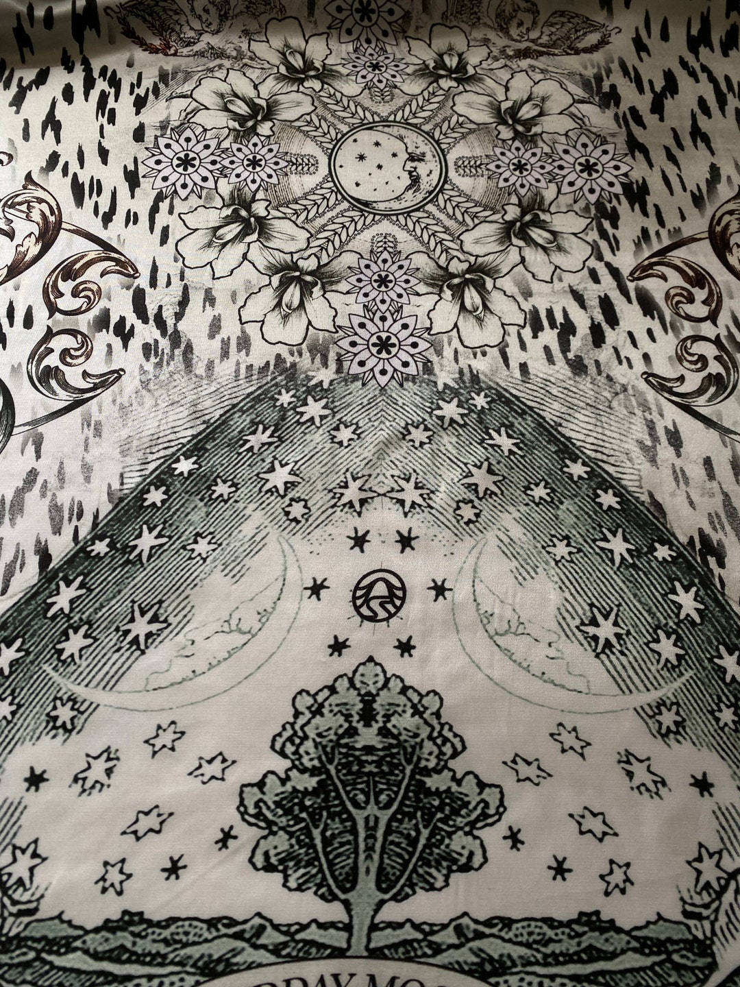 Couture Silk/cotton Panel, Luxury Italian Fabric by Panel, Designer ...