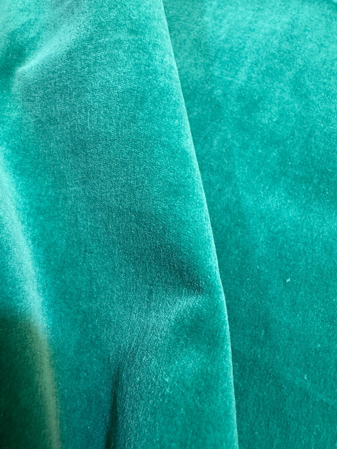 100% Cotton Velvet Fabric, Luxury Italian Fabric by Yard. - Etsy