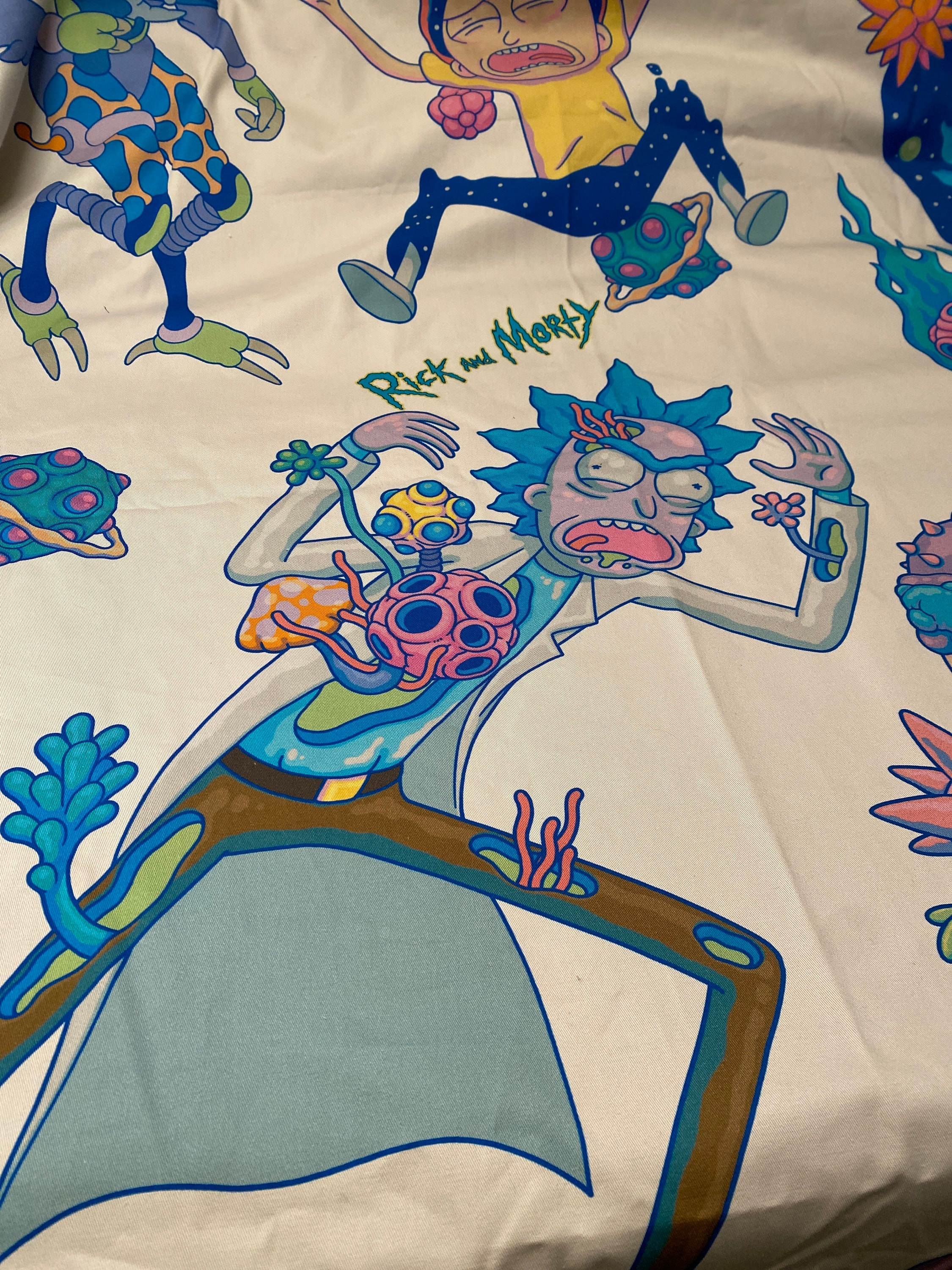 Rick and morty fabric store