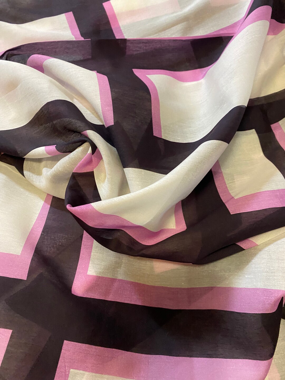 Silk/cotton Batiste in Two Colors, Luxury Italian Fabric by Yard. - Etsy