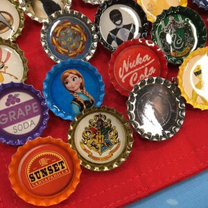 Handmade Bottle Cap Buttons - Etsy