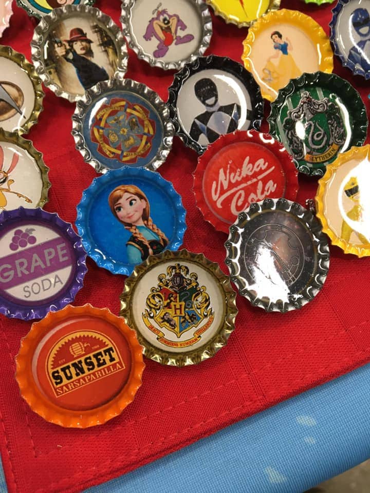 Handmade Bottle Cap Buttons - Etsy