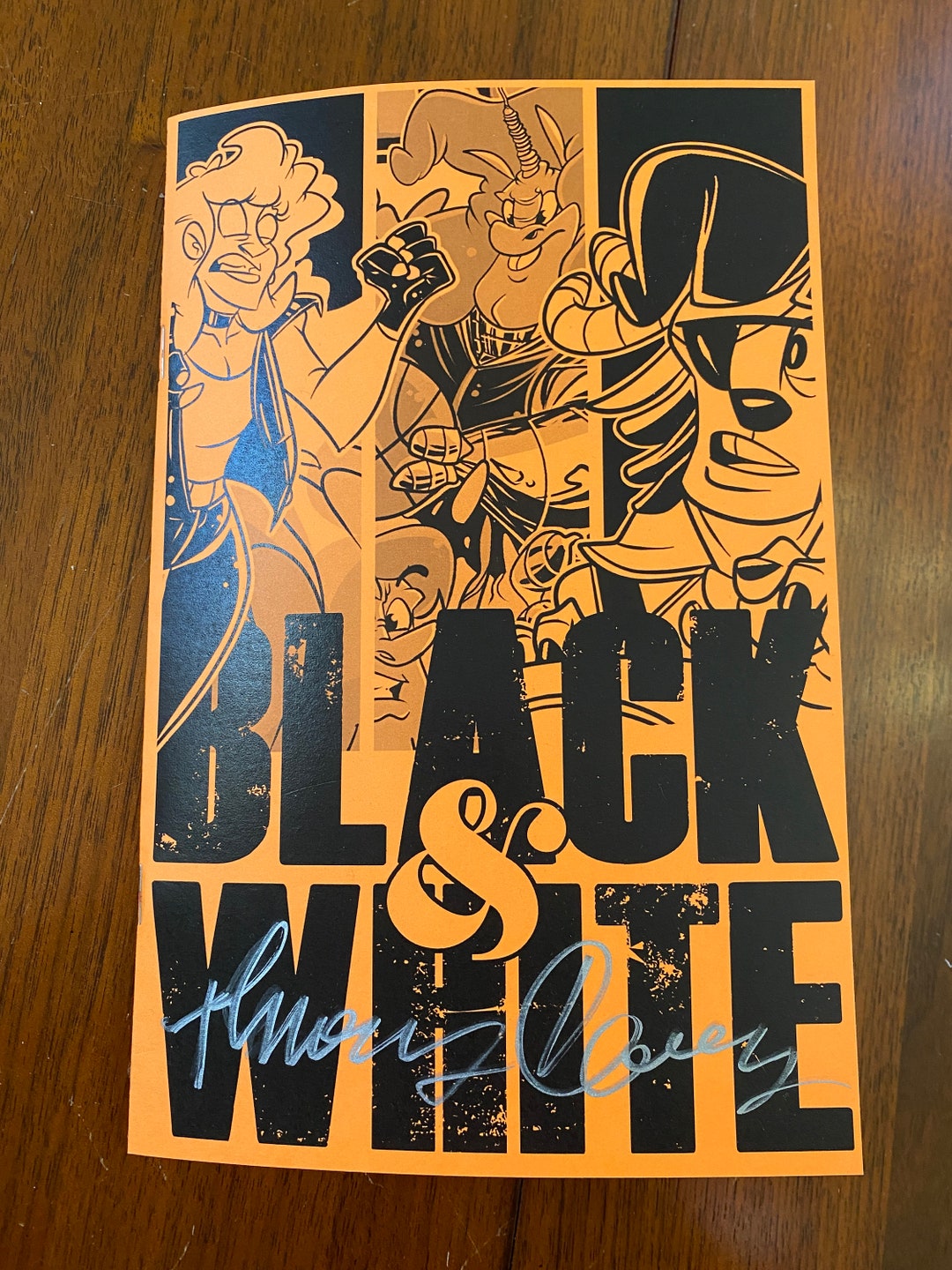 Black & White Anthology Ashcan Comic - Etsy