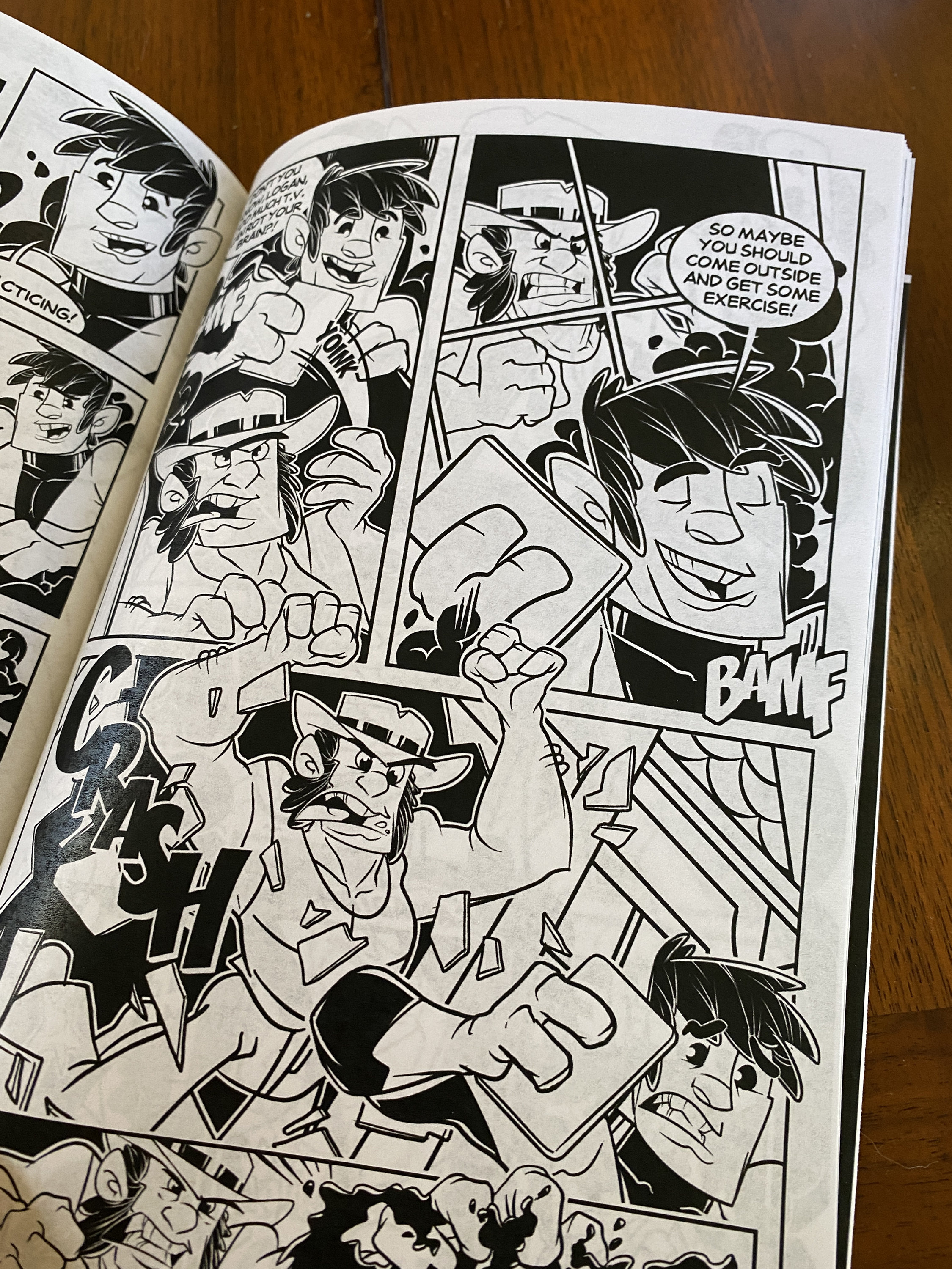 Black & White Anthology Ashcan Comic - Etsy