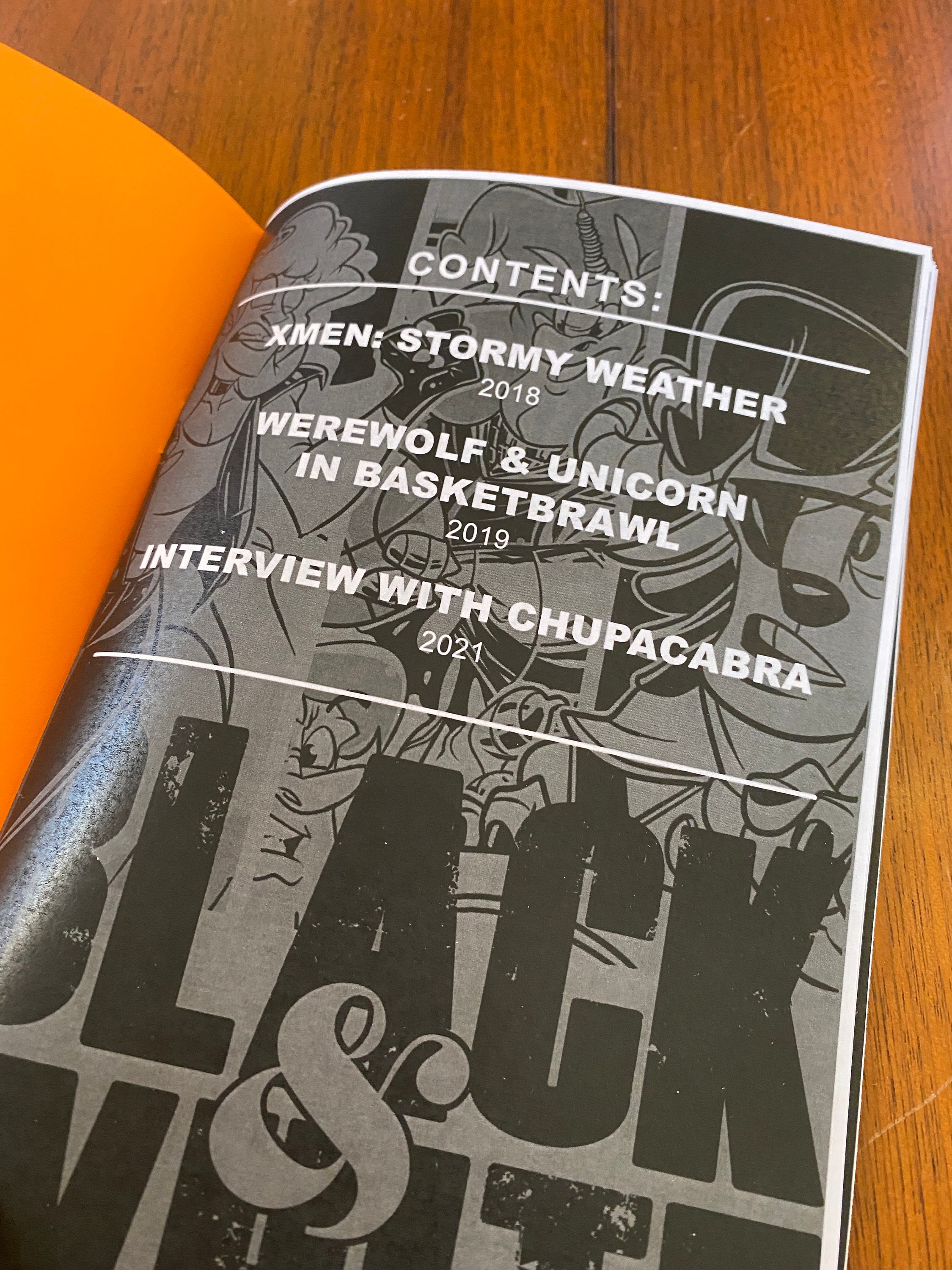 Black & White Anthology Ashcan Comic - Etsy