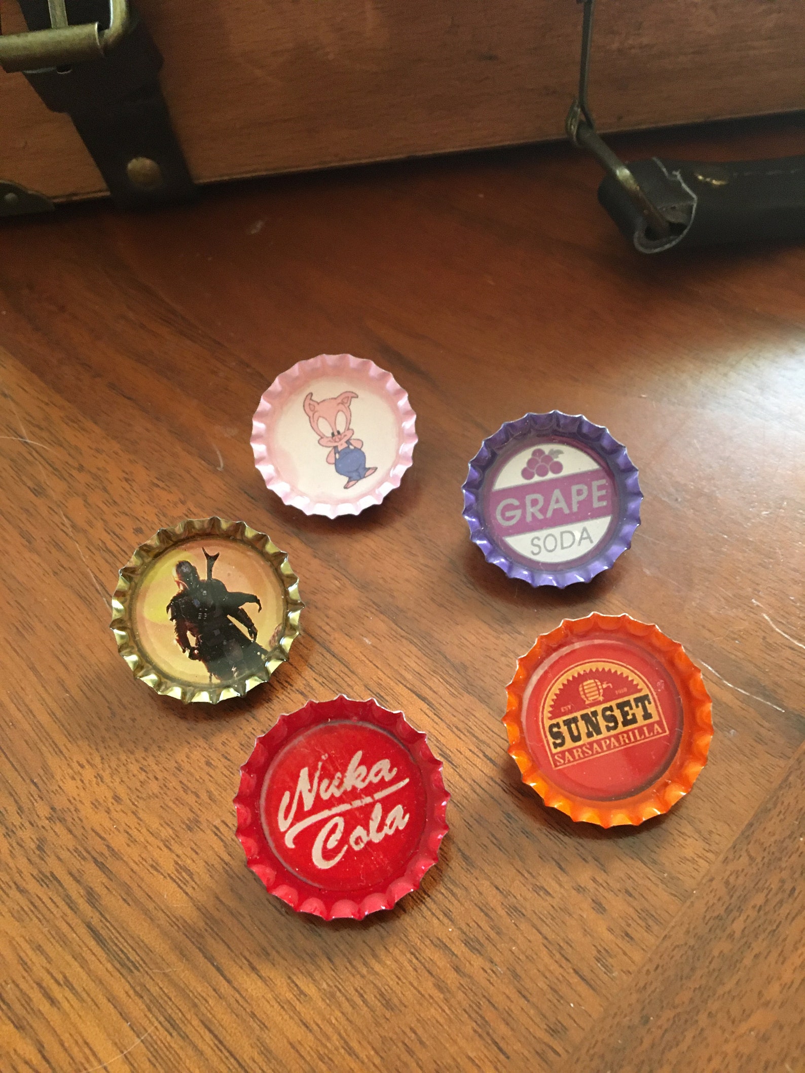 Handmade Bottle Cap Buttons - Etsy