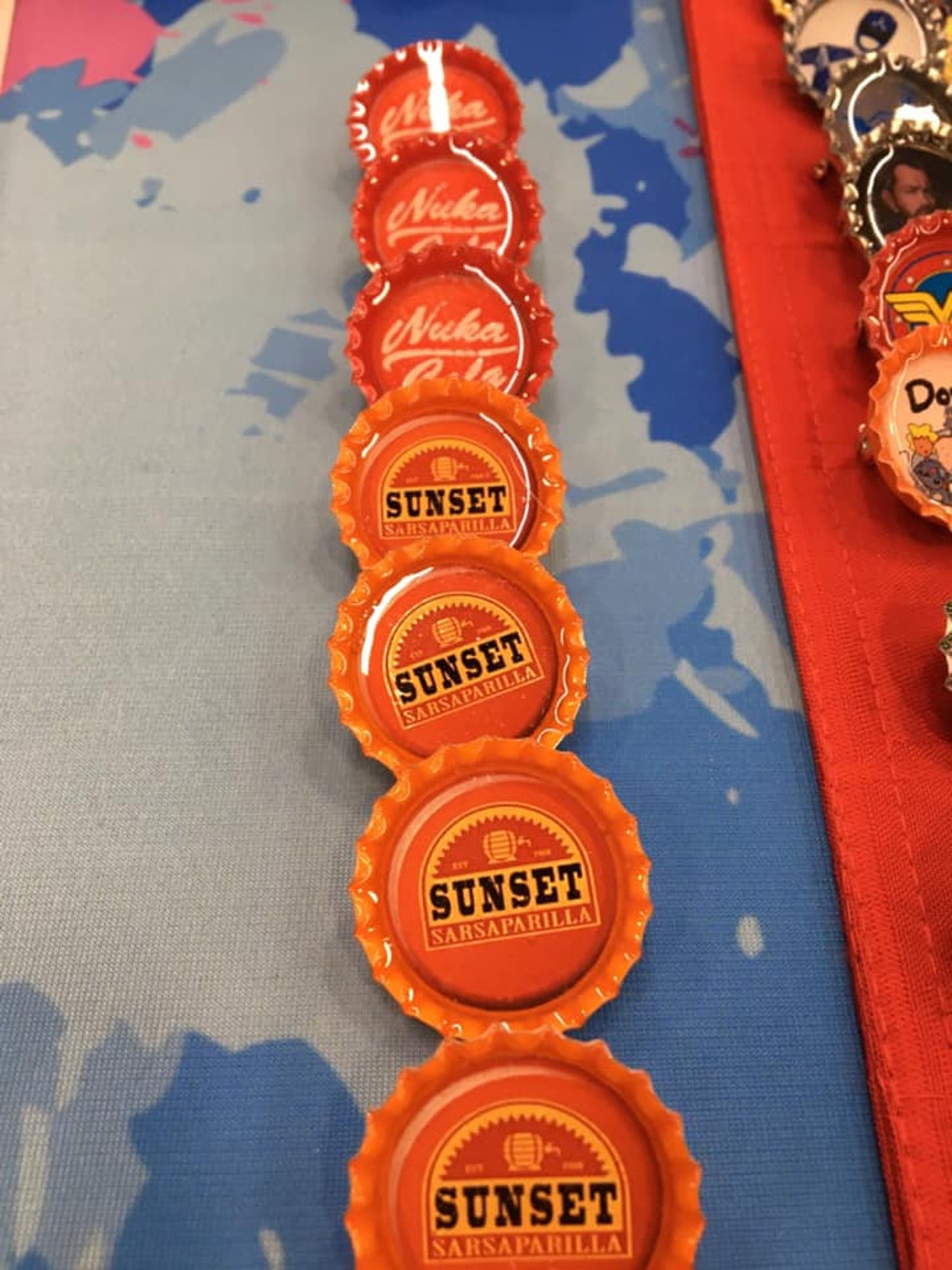 Handmade Bottle Cap Buttons - Etsy