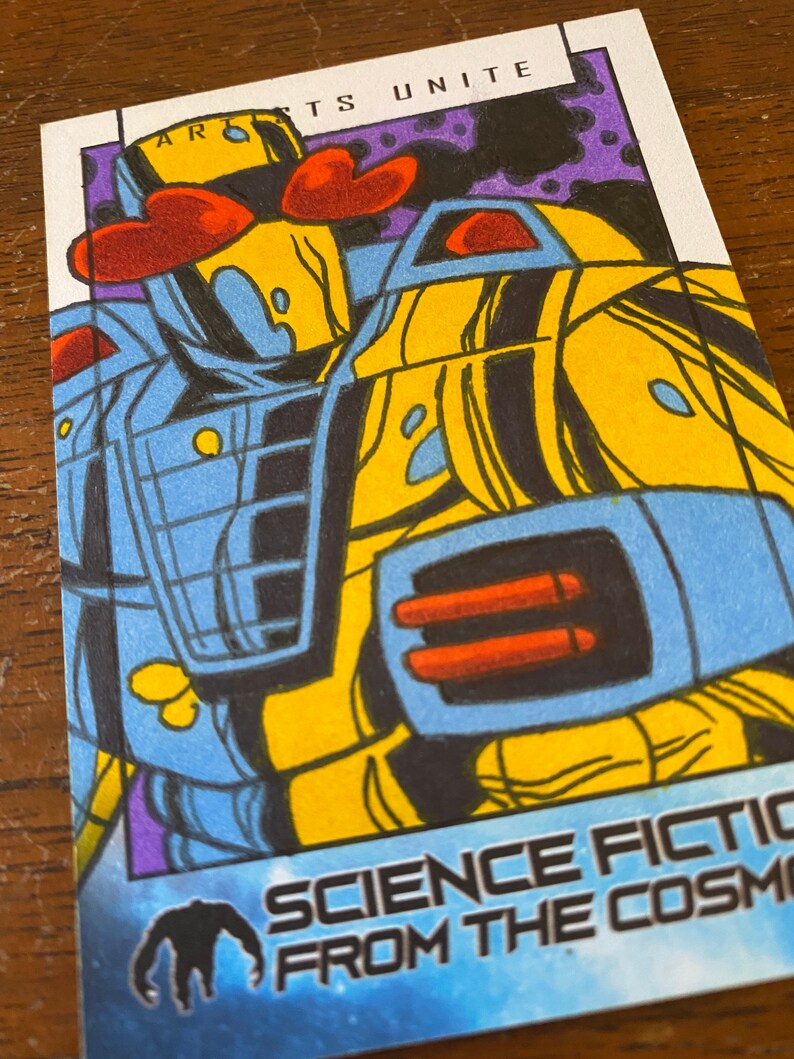 Custom Hand Drawn Sketch Card Commissions - Etsy