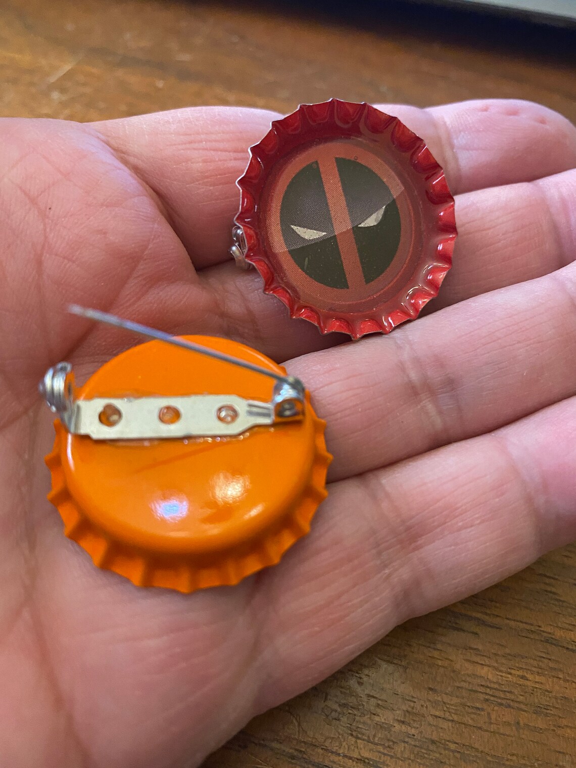 Handmade Bottle Cap Buttons - Etsy