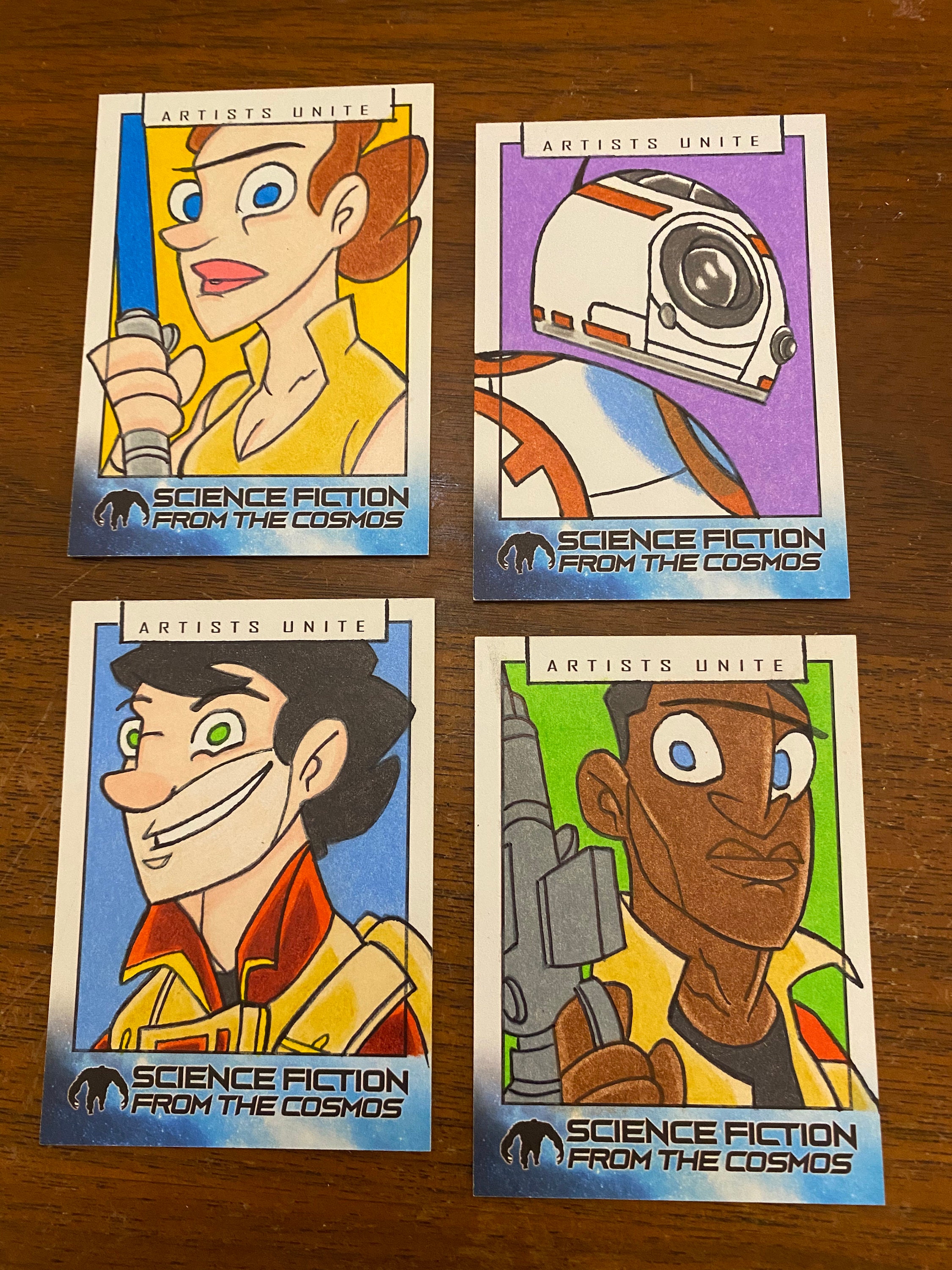 Custom Hand Drawn Sketch Card Commissions - Etsy