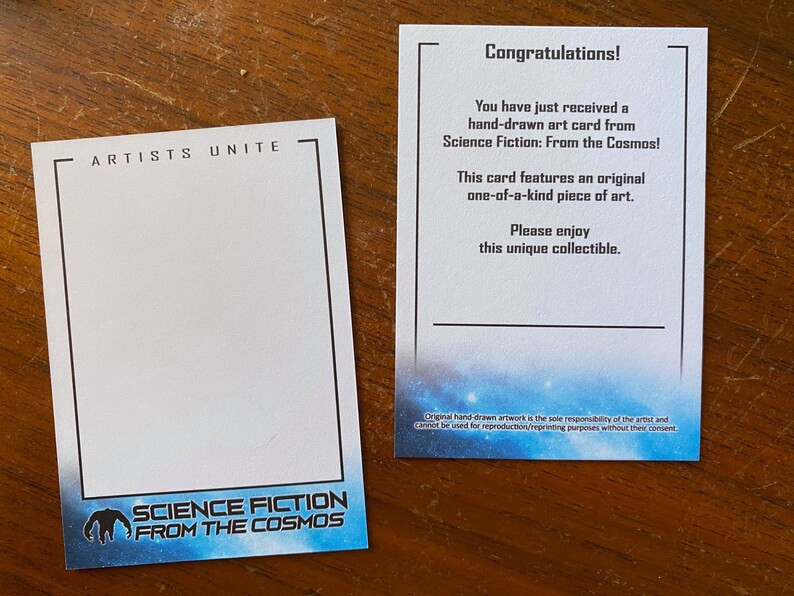 Custom Hand Drawn Sketch Card Commissions - Etsy