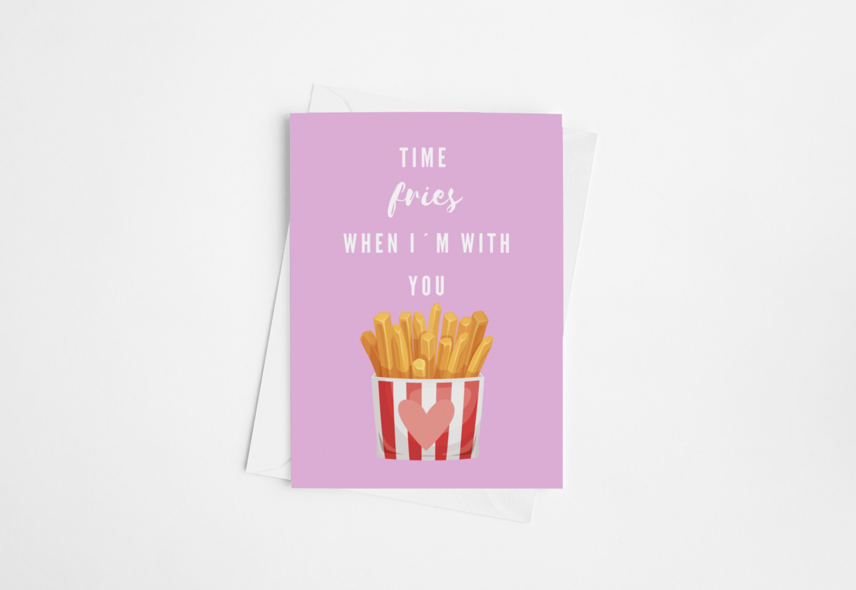 Love Cards Greeting Cards For Kids Time Fries When Im With You Innocent ...