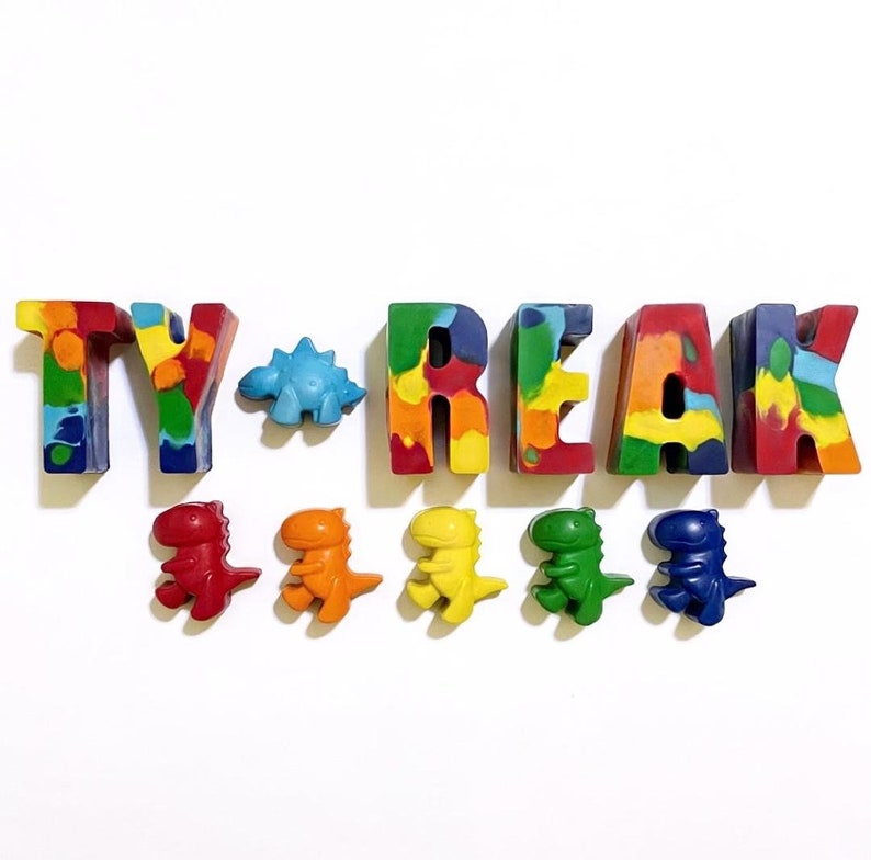 Custom Name Crayons - Personalized Name Crayons - Crayon Gift ...