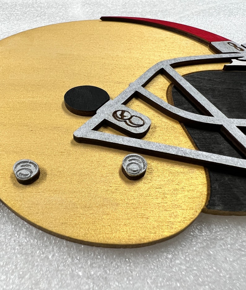 DIGITAL FILE for Custom Designed 3D Layered Laser Cut Football - Etsy