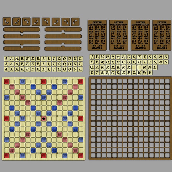 Large Scrabble Tiles - Etsy