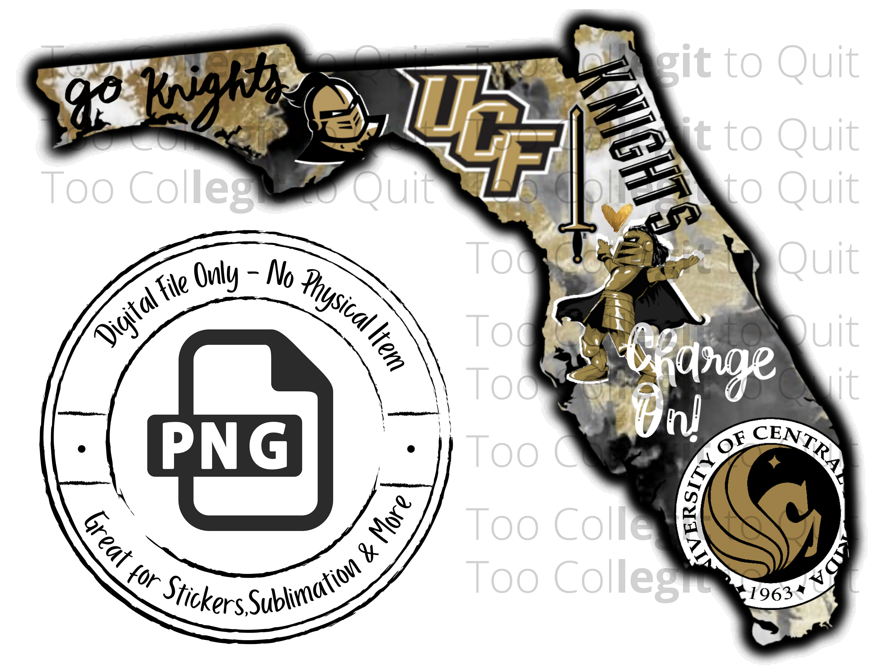 Ucf Knights Drawing