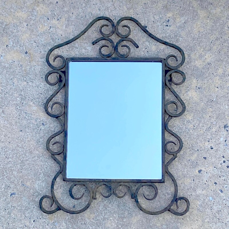 Wrought Iron Mirror - Etsy