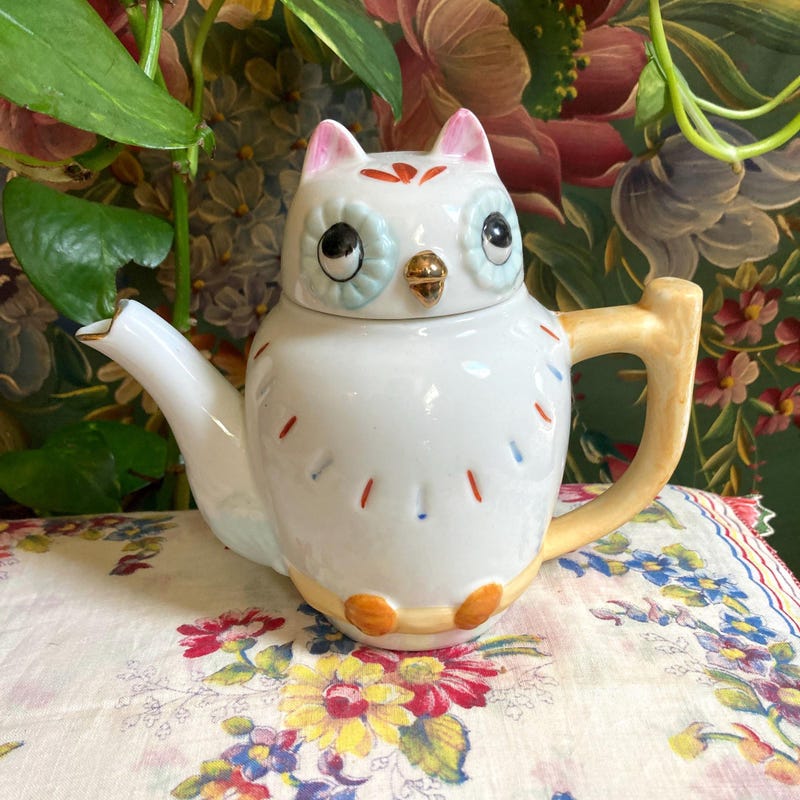 Owl Teapot - Etsy