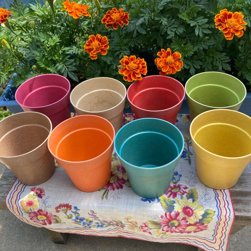 Colorful Planters - Etsy