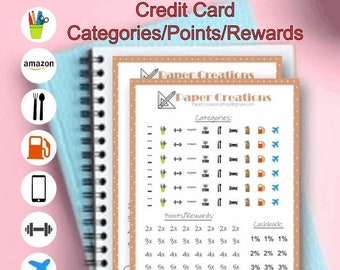 Credit Card Labels, Stickers - Etsy