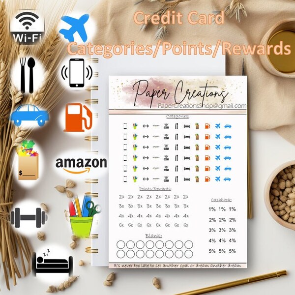 Credit Card Label Sticker - Etsy