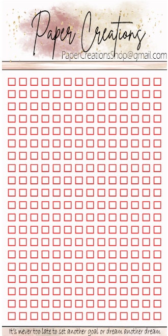 Checkbox Stickers Individual Checkbox Planner Stickers - Etsy