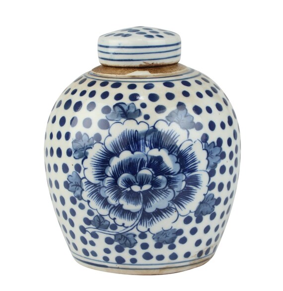 Beautiful Blue and White Floral Cherry Blossom Porcelain - Etsy