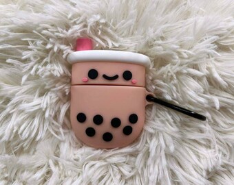 Boba Tea Airpod Case - Etsy