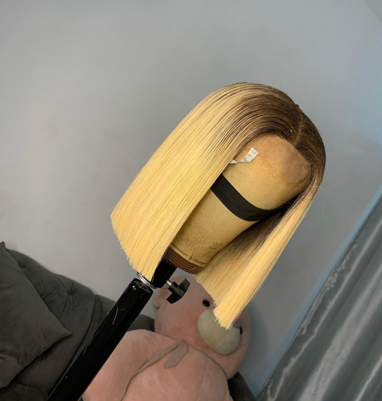 Ready to Ship Raw Blunt Cut Bone Straight Wig. - Etsy