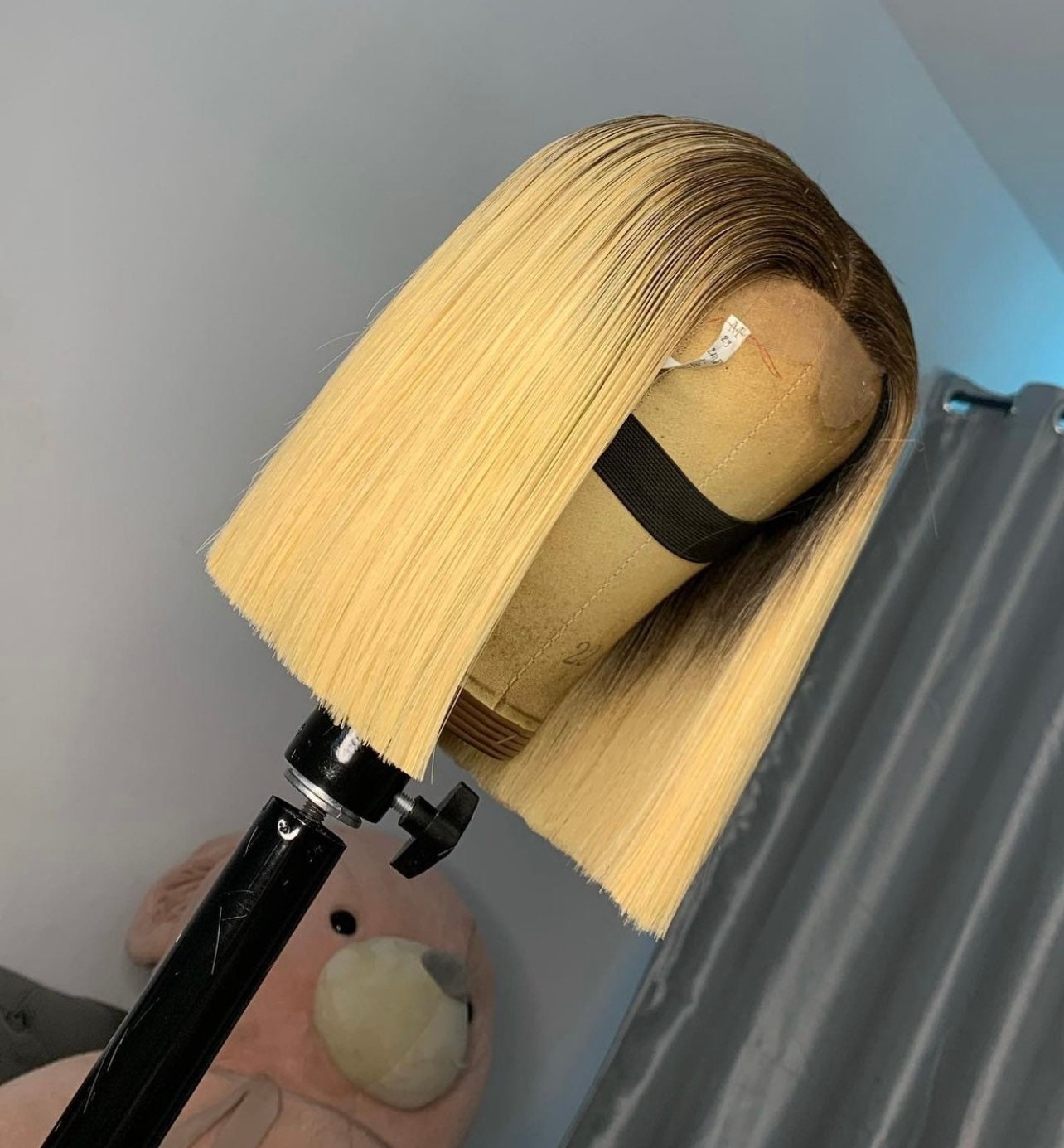 Ready to Ship Raw Blunt Cut Bone Straight Wig. - Etsy