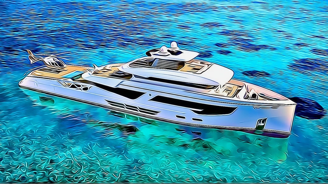 Custom Boat Portrait, Gift for Boat Yacht Lover, Personalized Boat ...