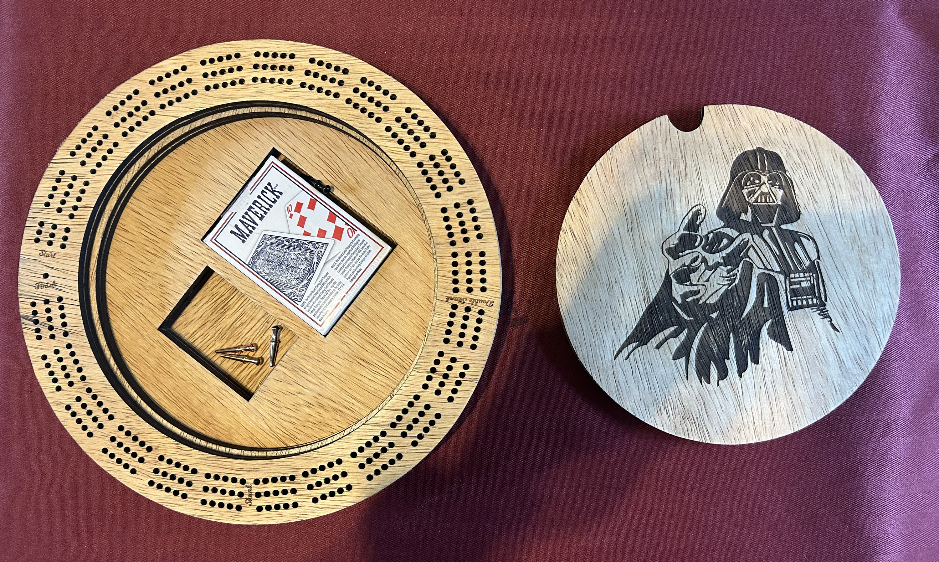 Custom Laser Engraved Cribbage Boards - Etsy