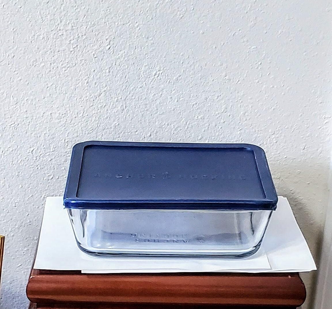 Anchor Hocking Glass Rectangular Casserole/food Storage 11 Cup 2.75qt W ...